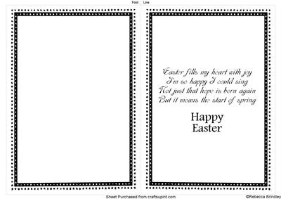 A5-a6 Easter Sentiments Insert 5 - CUP48309_442 | Craftsuprint