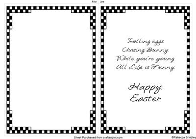 A5-a6 Easter Sentiments Insert 3 - CUP48313_442 | Craftsuprint