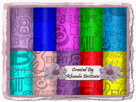 Eight Paper Pack - CUP26839_40 | Craftsuprint