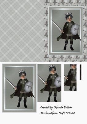 My Little Knight Quick Card - CUP27081_40 | Craftsuprint