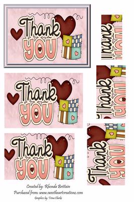 Thank You Pyramid - CUP34130_40 | Craftsuprint