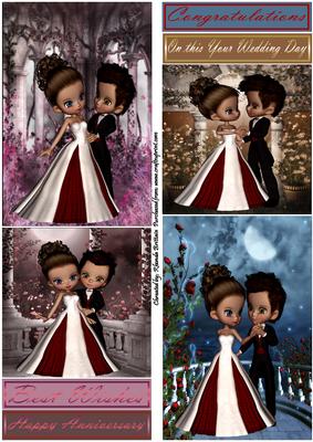 Love Couple Topper - CUP47428_40 | Craftsuprint