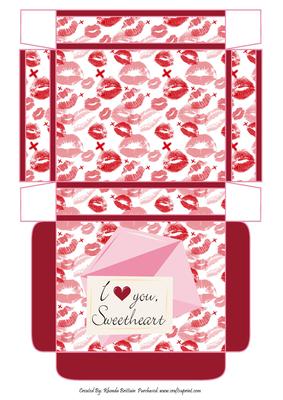 I Love You Sweetheart Gift Box - CUP595737_40 | Craftsuprint