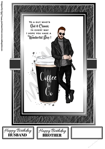 10x7 Cool & Classic Card Front with Sentiments - CUP1144362_111584 ...