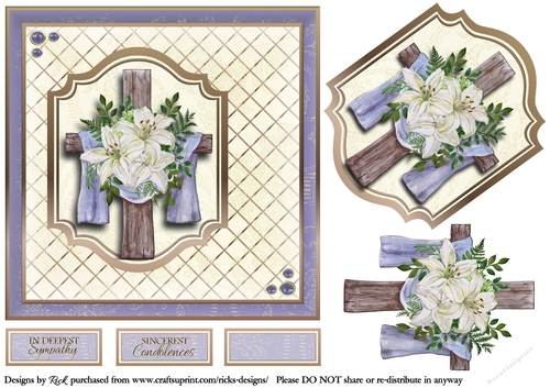 7x7 Better Days Card Front, Topper, Decoupage & Sentiments - CUP1199922 ...