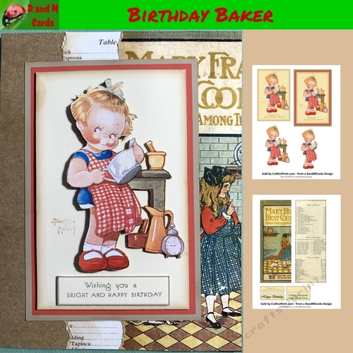 Birthday Baker - CUP1130777_115083 | Craftsuprint