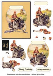 Countryside Motorcycle Decoupage - Photo by Denise Murray / Paperboo ...