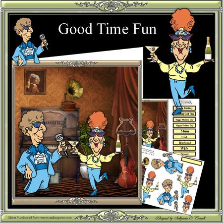 Good Time Fun Mini Kit for Male or Female - CUP459334_1812 | Craftsuprint