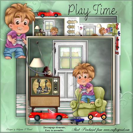 Play Time Mini Kit - CUP540584_1812 | Craftsuprint