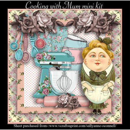 Cooking with Mum Mini Kit - CUP630519_1812 | Craftsuprint