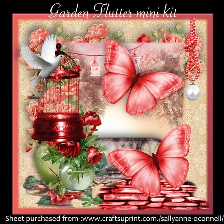 Garden Flutter Mini Kit - CUP643051_1812 | Craftsuprint