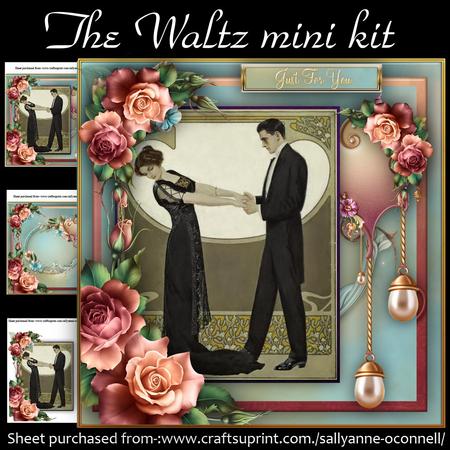 The Waltz Mini Kit - CUP650526_1812 | Craftsuprint