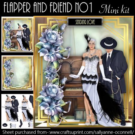 Flapper and Friend No1 Mini Kit - CUP667215_1812 | Craftsuprint