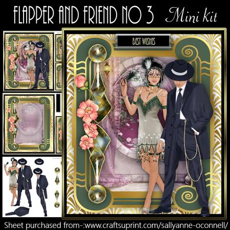 Flapper and Friend No3 Mini Kit - CUP667574_1812 | Craftsuprint