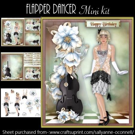 Flapper Dancer Mini Kit - CUP671836_1812 | Craftsuprint