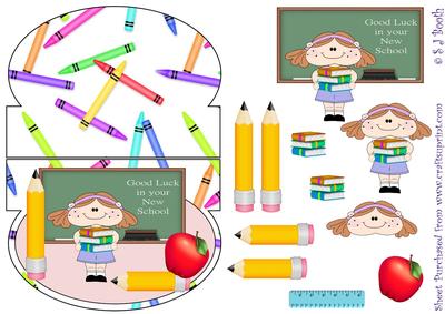 Maggie Good Luck New School Rocker - CUP221633_1026 | Craftsuprint