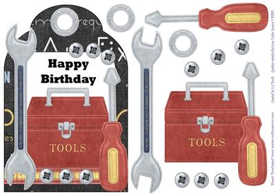 Birthday Tools - CUP288320_1026 | Craftsuprint