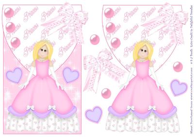 Princess (1) Envelope Card Front - CUP290980_1026 | Craftsuprint