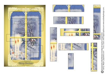 Intertwined Pyramid or on Top Paper Weaving Window - CUP137778_49 ...