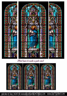 Stained Glass Church Window - CUP20166_49 | Craftsuprint