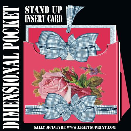 3D Dimensional Stand Up Pocket Card - CUP205783_49 | Craftsuprint