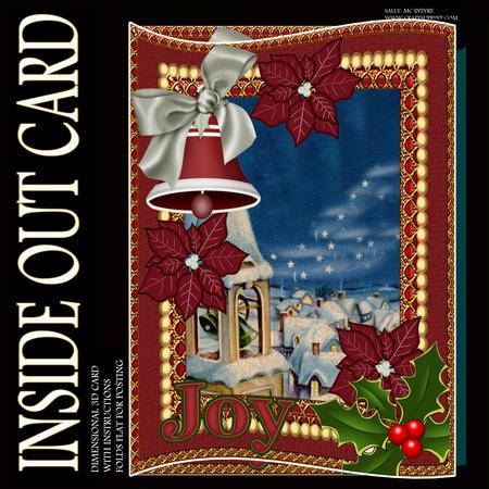 Inside Out Card Christmas Morning - CUP235706_49 | Craftsuprint