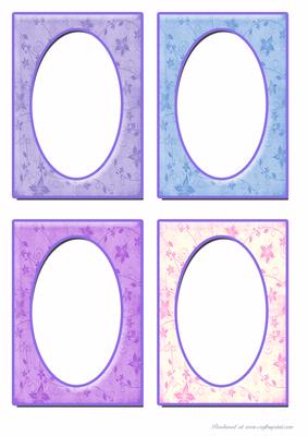 Oval Card Faces1 - CUP25004_49 | Craftsuprint
