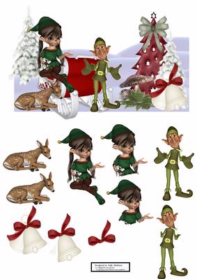 A Moment with Santas Elves - CUP25689_49 | Craftsuprint