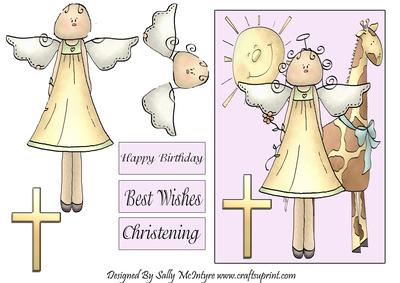 Christening Happy Birthday Gold Cross - CUP72407_49 | Craftsuprint