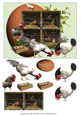 From One Old Chook to Another - CUP88036_49 | Craftsuprint