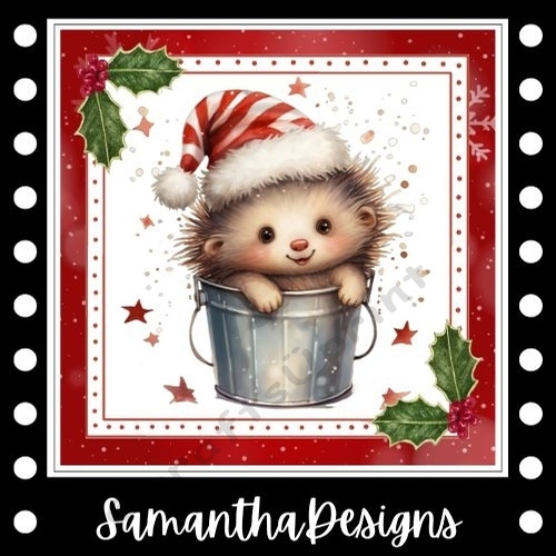 Porcupine Cutie Christmas Mini Kit - CUP1247471_113795 | Craftsuprint
