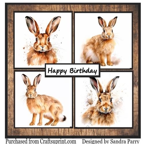 Mad as a March Hare - CUP1283629_122787 | Craftsuprint