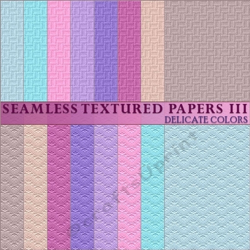Textured Papers III - Delicate Colors - CUP1094304_2048 | Craftsuprint