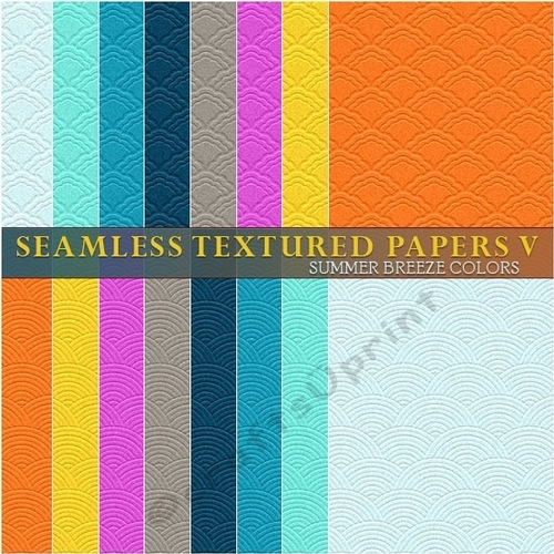 Textured Papers V - Summer Breeze Colors - CUP1102805_2048 | Craftsuprint