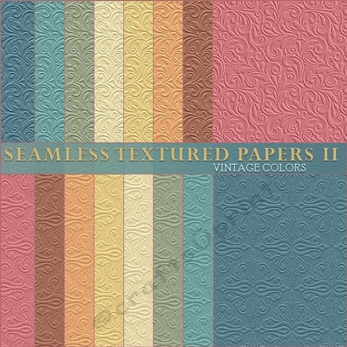 Textured Papers II - Vintage Colors - CUP1103352_2048 | Craftsuprint