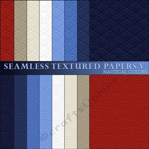 Textured Papers V - Nautical Colors - CUP1106695_2048 | Craftsuprint