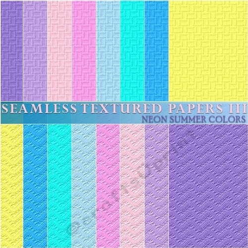 Textured Papers III - Neon Colors - CUP1111951_2048 | Craftsuprint