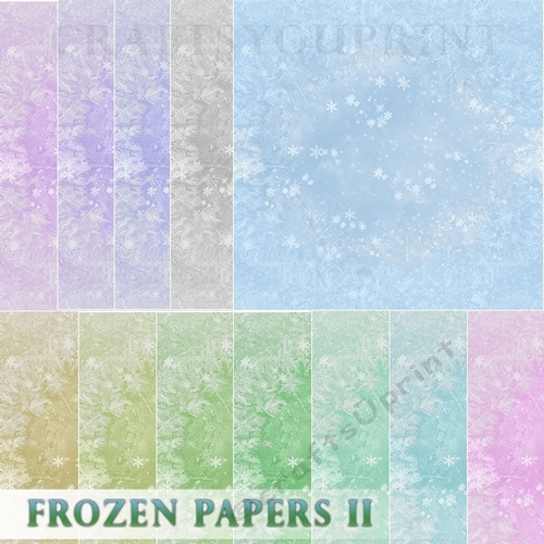 Frozen Papers II - CUP935776_2048 | Craftsuprint