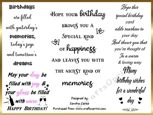 Birthday Verses wordart 3 - CUP1129627_719 | Craftsuprint