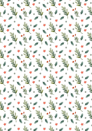 Christmas A4 Background/Paper 12 - CUP1174312_719 | Craftsuprint