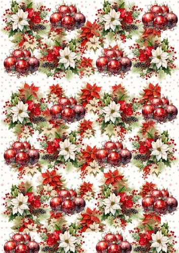 Christmas baubles backing paper 7 - CUP1336335_719 | Craftsuprint
