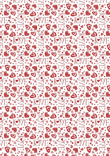 Love/romance heart backing paper 5 - CUP1360363_719 | Craftsuprint