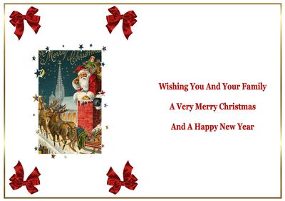 Father Christmas Decoupage Insert - CUP153874_719 | Craftsuprint