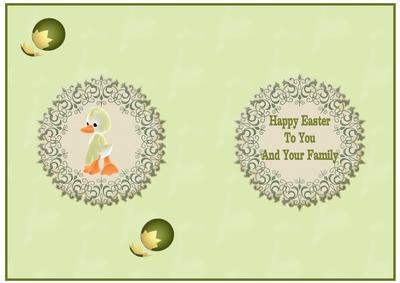 Happy Easter Insert - CUP166610_719 | Craftsuprint