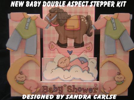 New Baby Decoupage Stepper card Kit - CUP198181_719 | Craftsuprint