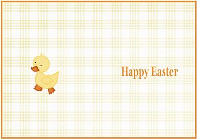 Happy Easter Cardmaking Insert - CUP202519_719 | Craftsuprint