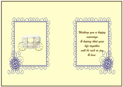 Wedding Day Insert - CUP210057_719 | Craftsuprint