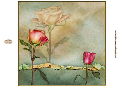 Roses Insert 1 - CUP522730_719 | Craftsuprint