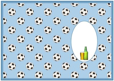 Football Blue Insert Blank - CUP548727_719 | Craftsuprint