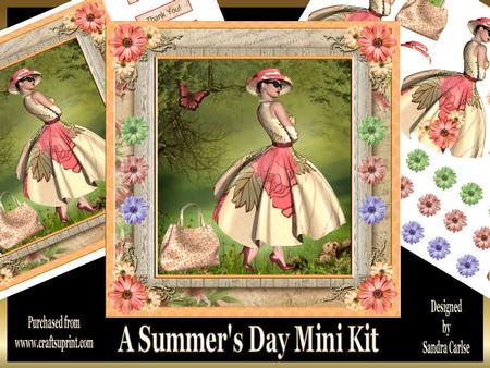 A Summers Day Mini Kit - CUP675248_719 | Craftsuprint